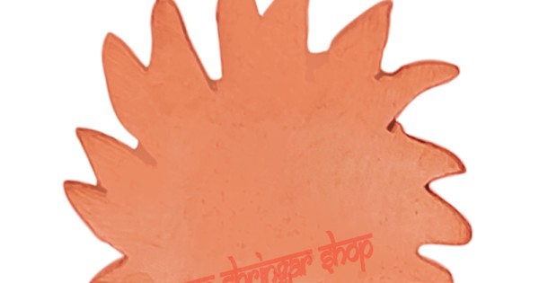 Ardha Surya Bindi Teeka Stamp / Half Sun Shape Tilak Maker in Copper ...